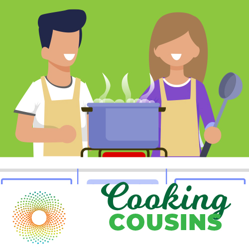 Cousins Cooking for Community - Luminari